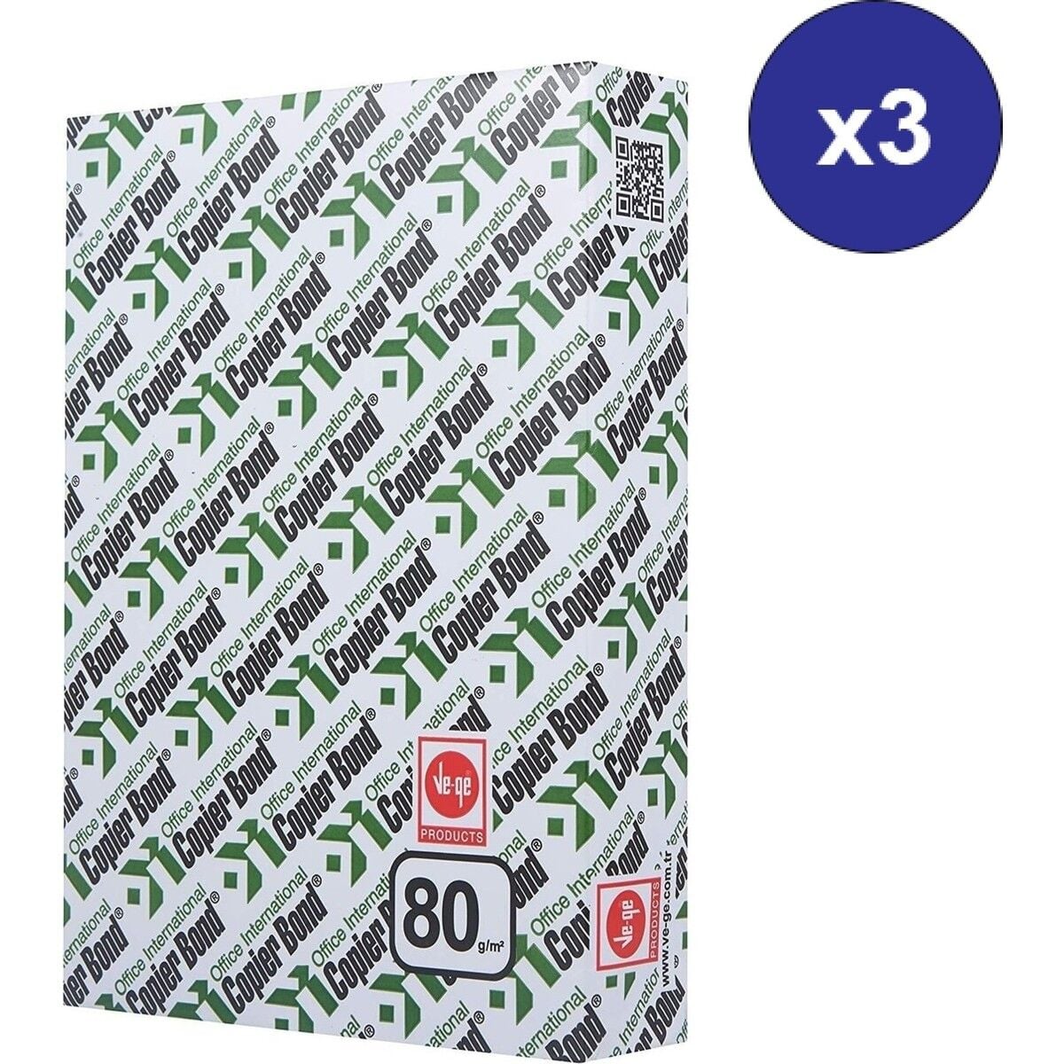 Copier Bond A4 Fotokopi Kağıdı 1.500 Adet (3 PAKET) Satın Al | En Uygun ...